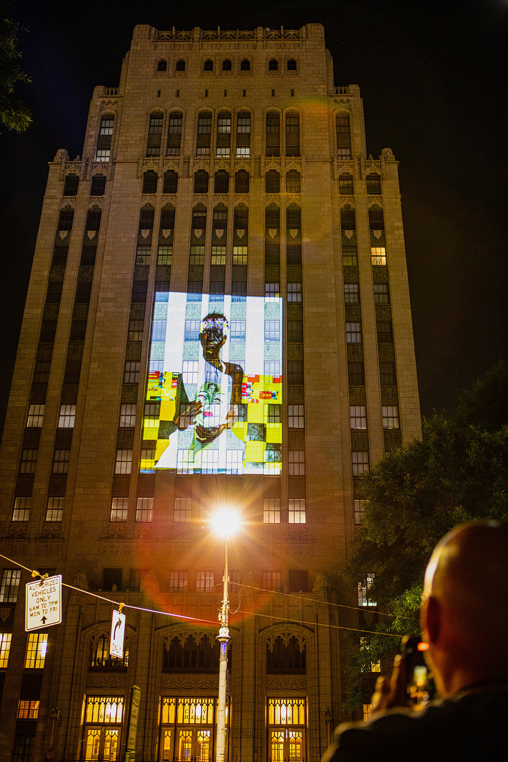 Artworks On Racial Justice Get A Major Public Projection Onto The