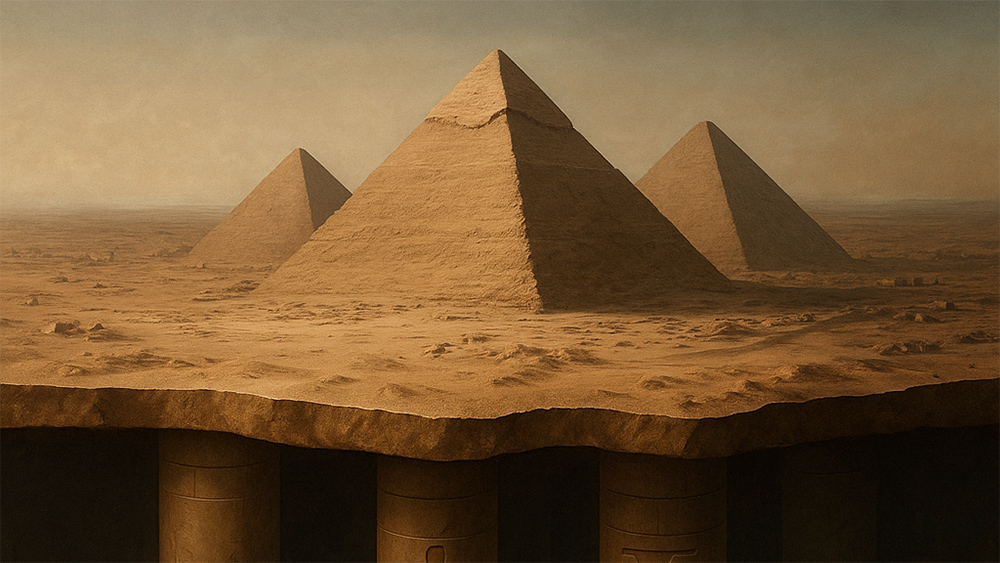 Mysterious Underground Structures Beneath the Pyramids of Giza ...