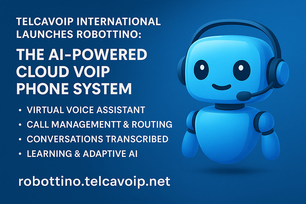 TelcaVoIP International Launches Robottino: The AI-Powered Cloud VoIP ...
