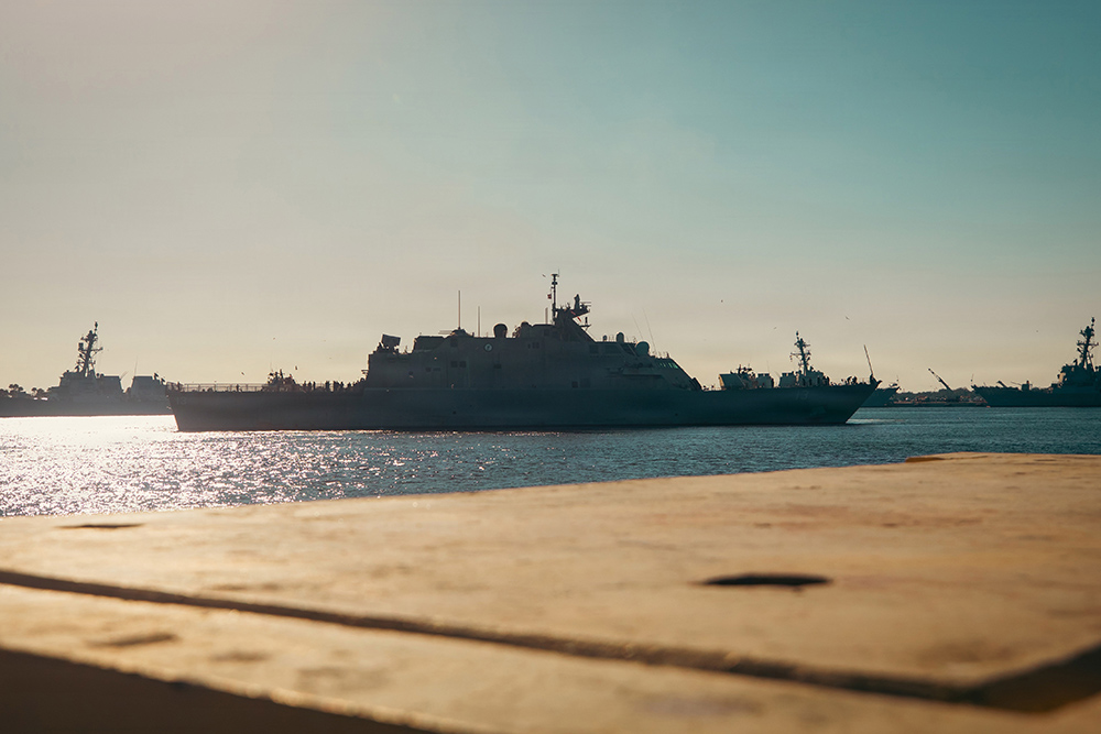 USS Wichita Replaces USS St. Louis in Northcom Southern Border Security Mission